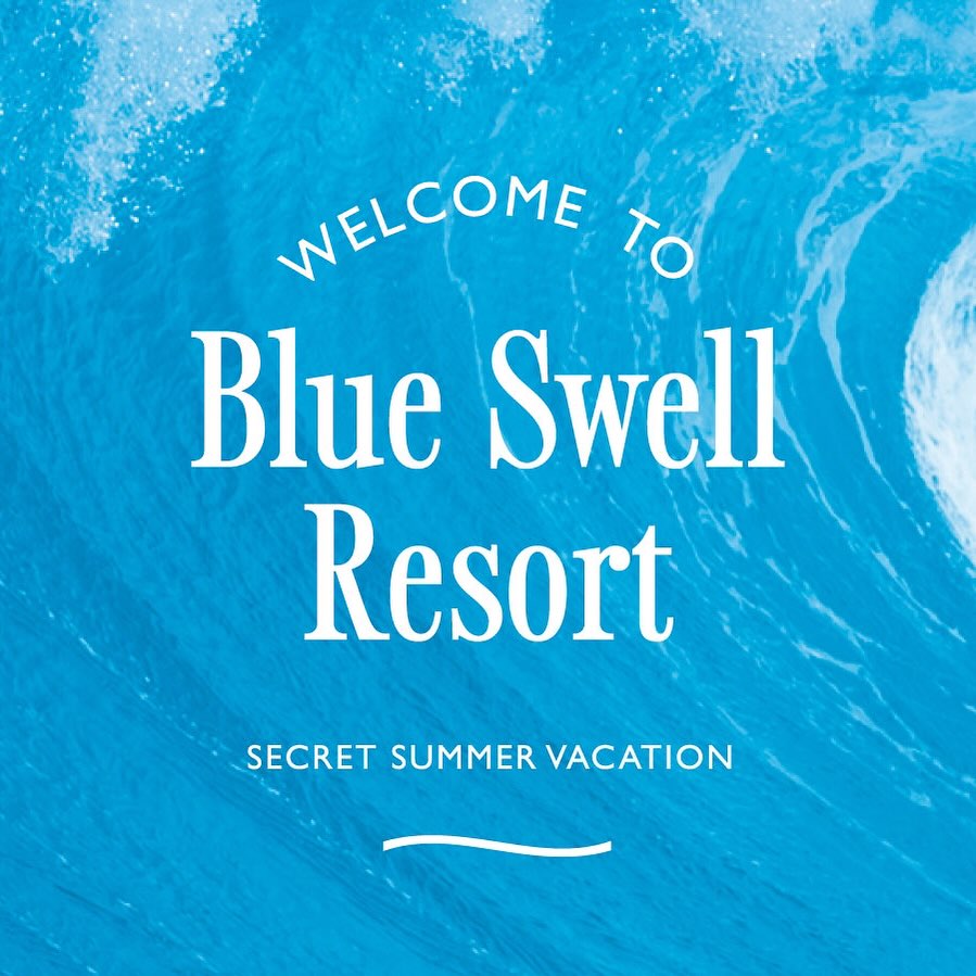 배럴 팝업스토어 BLUE SWELL RESORT