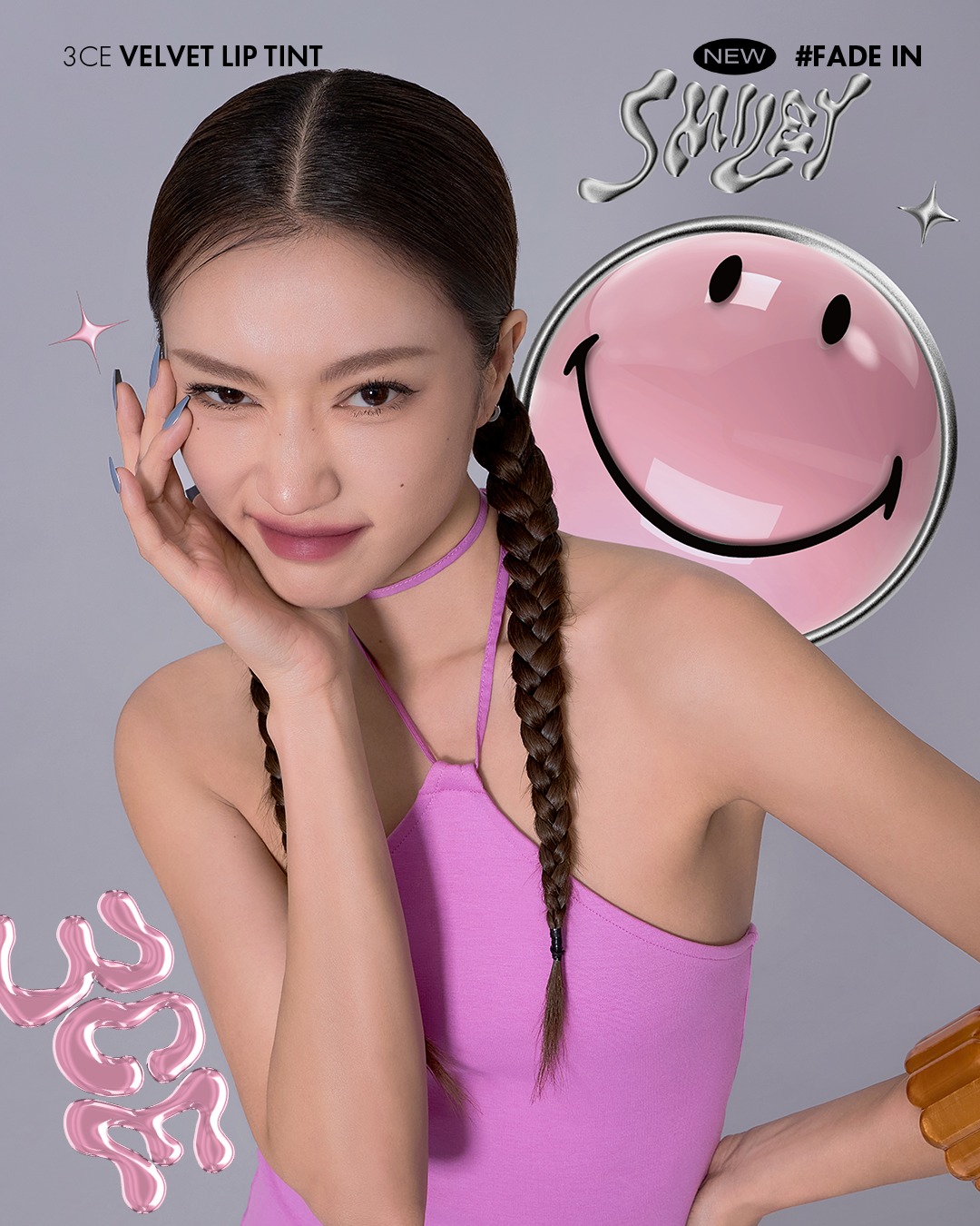 3CE X SMILEY POP-UP in 가로수길